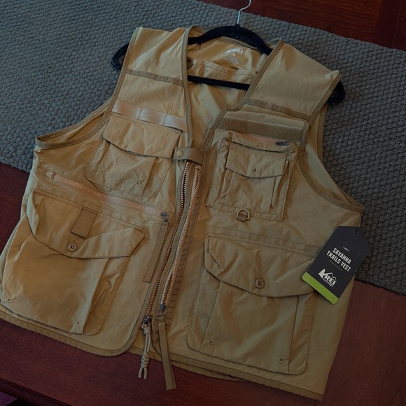 REI | Jackets & Coats | Rei Coop Mens Tan Vest | Poshmark